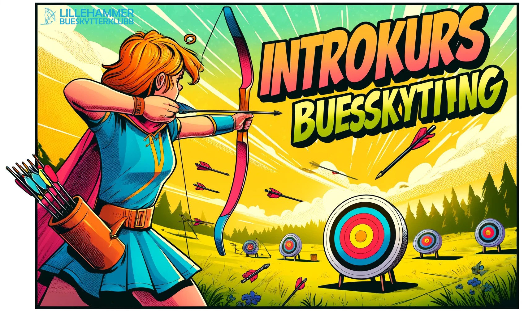 Introkurs August 2024 - Lillehammer Bueskytterklubb